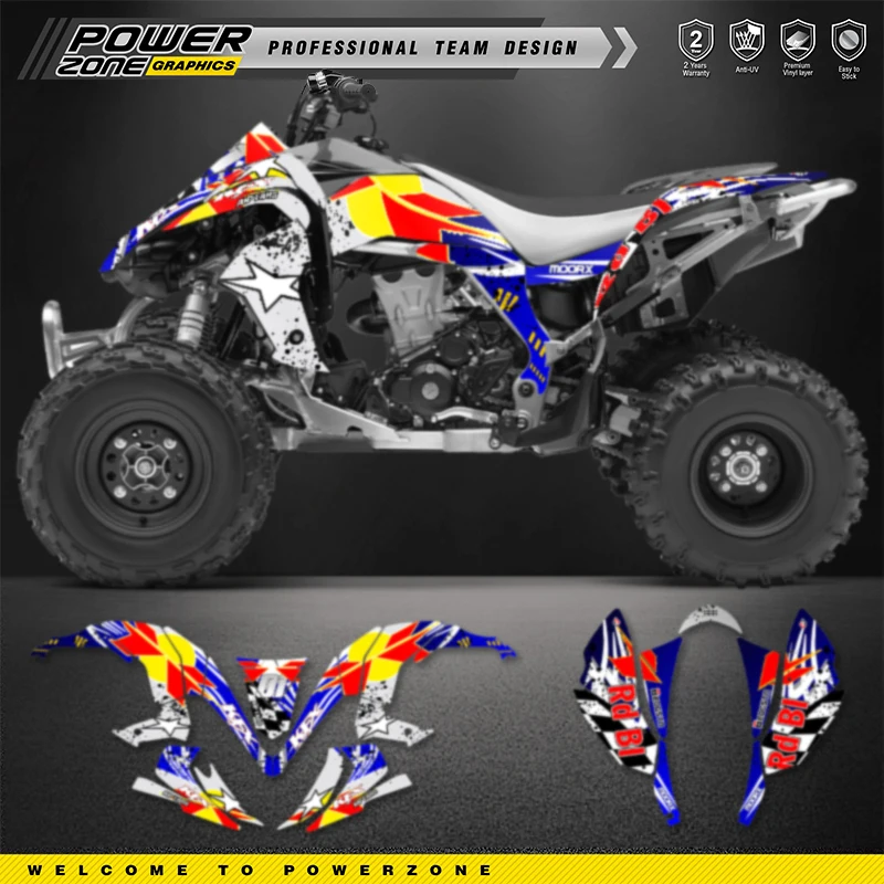 PowerZone Custom Team Graphics Backgrounds Decals Stickers Kit For ...