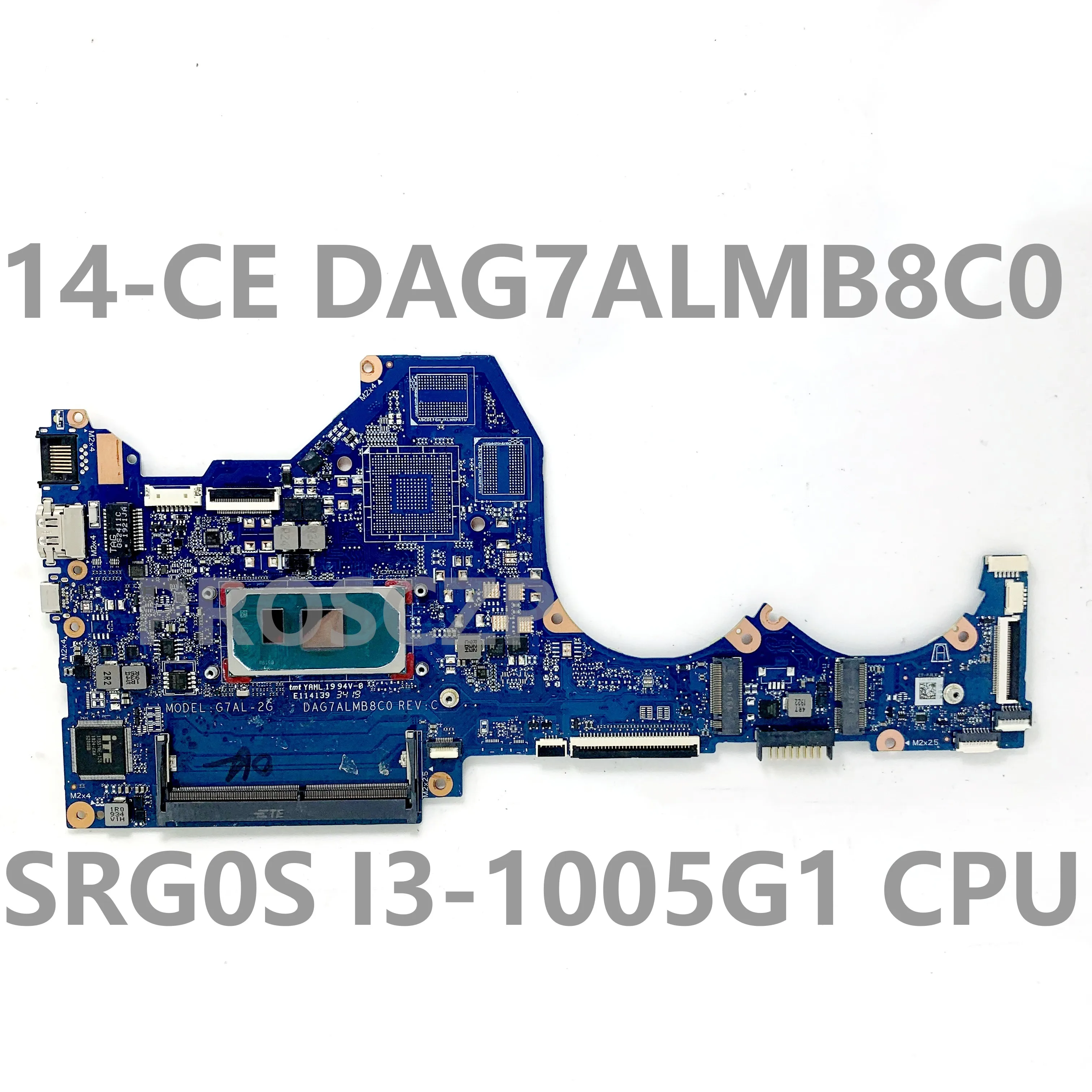 For-HP-Pavilion-14-CE-DAG7ALMB8C0-Mainboard-Laptop-Motherboard-G7AL-2G ...