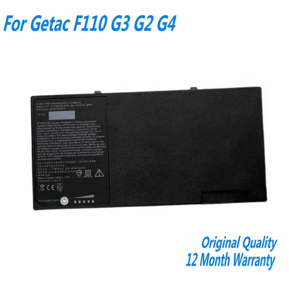 NEW 11.4V 2160mAh BP3S1P2160 BP3S1P2160-S Laptop Battery For Getac F110 ...