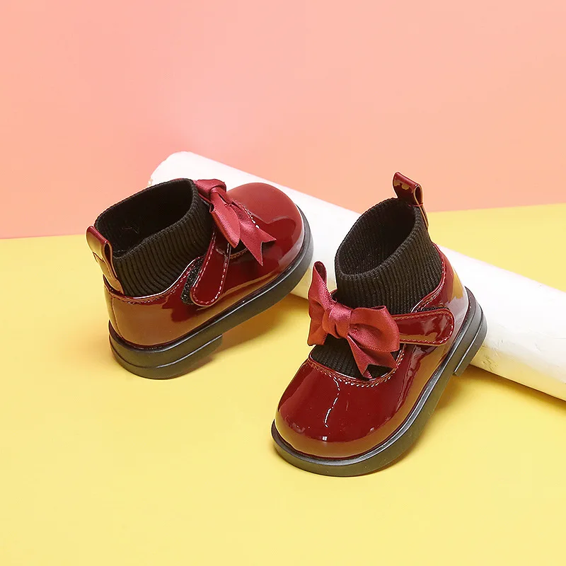 Red Patent Baby Shoes