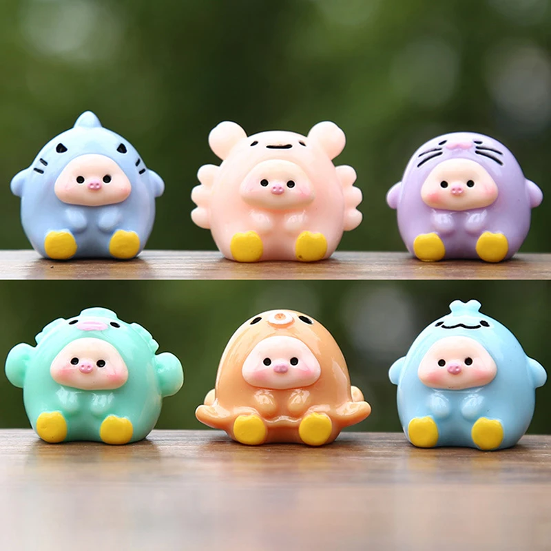 Mini-Cute-Animals-Figurine-Animal-Model-Moss-Micro-Landscape-Home-Decor ...