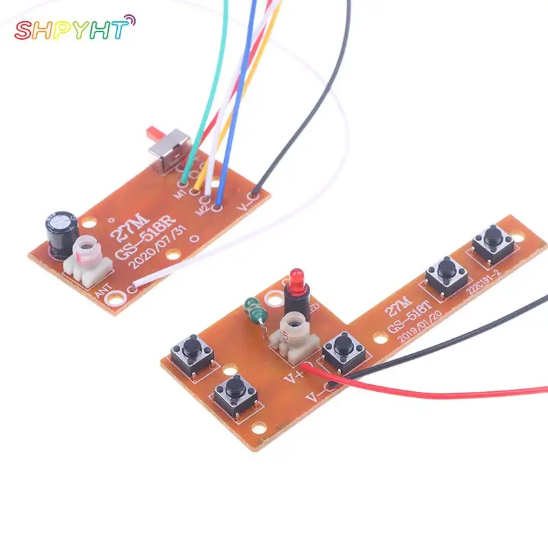 4-5V-6V-5CH-RC-Remote-Control-27MHz-Circuit-PCB-Transmitter-And ...