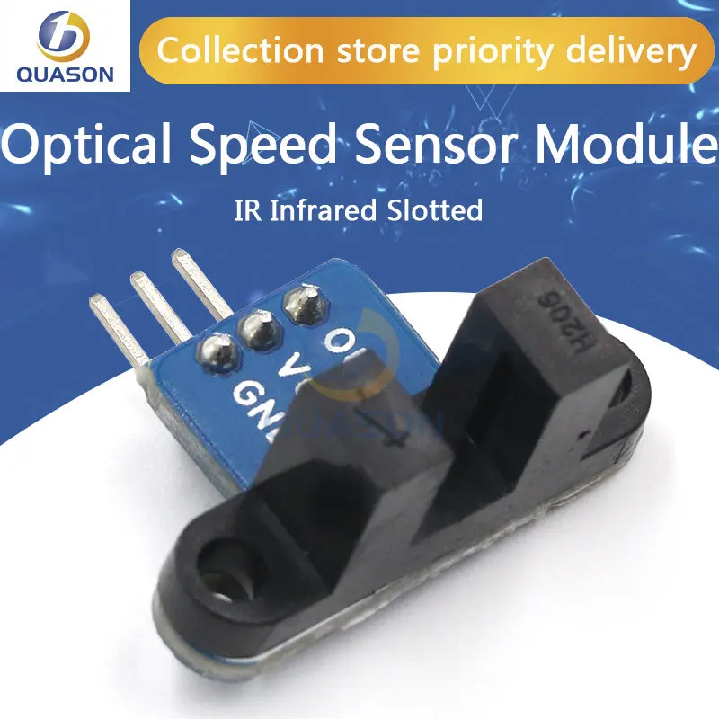 IR Infrared Speed Sensor Module Distance Measurement Detection Optocoupler For Arduino Smart Car ...