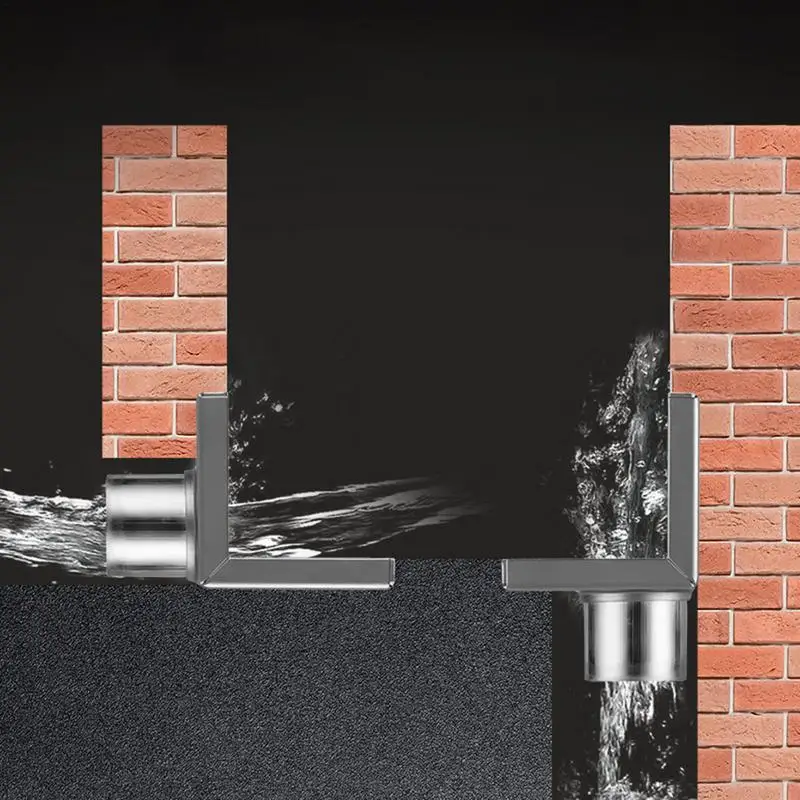 L-Shaped-Wall-Drain-304-Stainless-Steel-Wall-Corner-90-degree-Drain-For ...