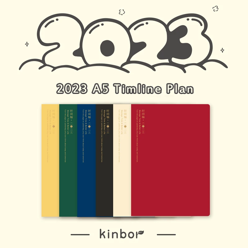 Kinbor Weekly Planner | School Office Supply | Kinbor Notebook A5 ...