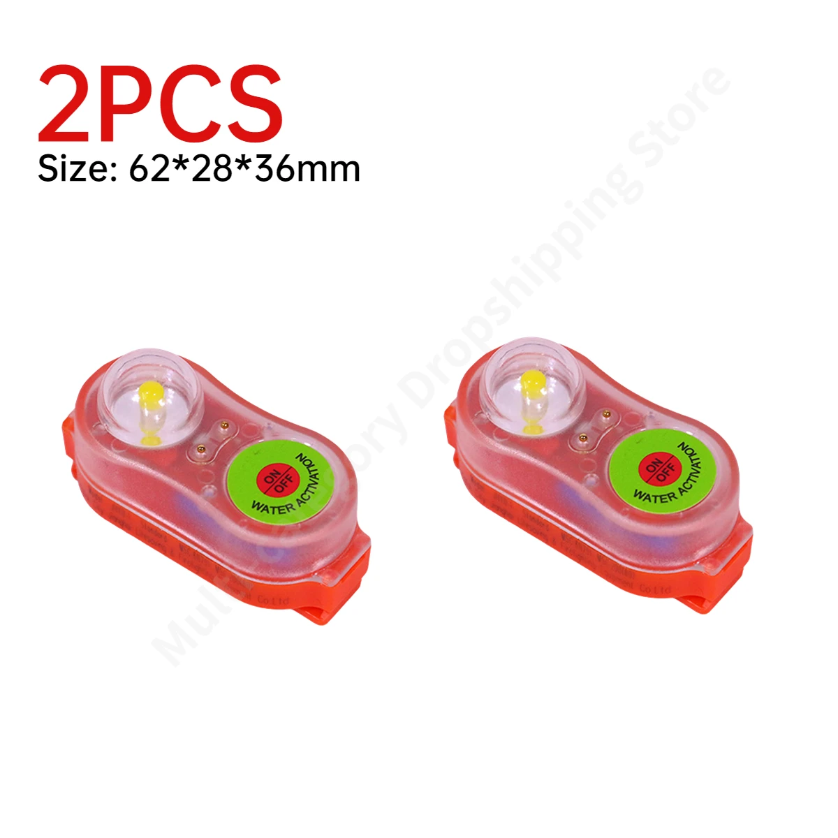 1-10PCS Automatic Survivor Locator Light LED Life Jacket Emergency ...