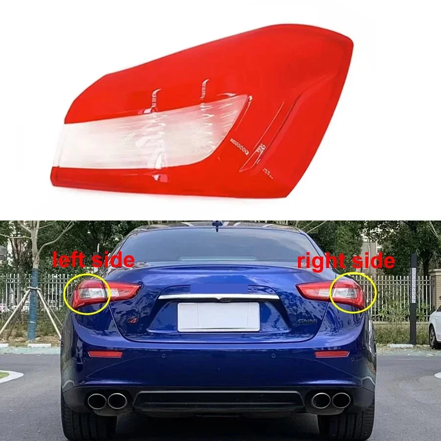 For Maserati Ghibli 2014 2015 2016 2017-2020 Rear Outer Tail Lamp Cover ...