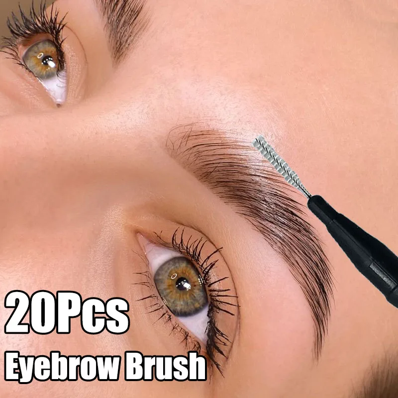 20Pcs-Portable-Mini-Eyebrow-Brushes-With-Dust-Cover-Disposable-Brow ...