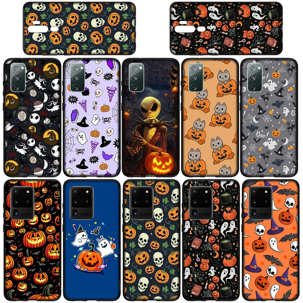 Spooky Little Ghost Halloween Pumpkin Phone Case for Redmi Note 8 (4)