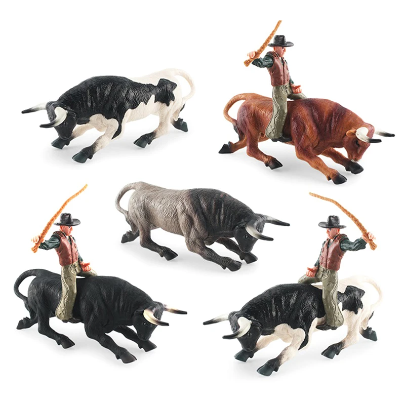 Simulation Animal Model Spanish Matador Bullfight Wild Bull Knight ...