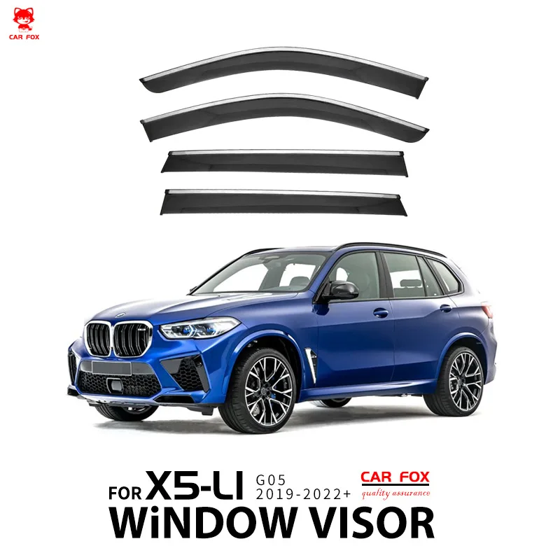 4-Pcs-Window-Visor-For-BMW-X5-E53-E70-F15-G05-Window-Sun-Awning-Rain ...