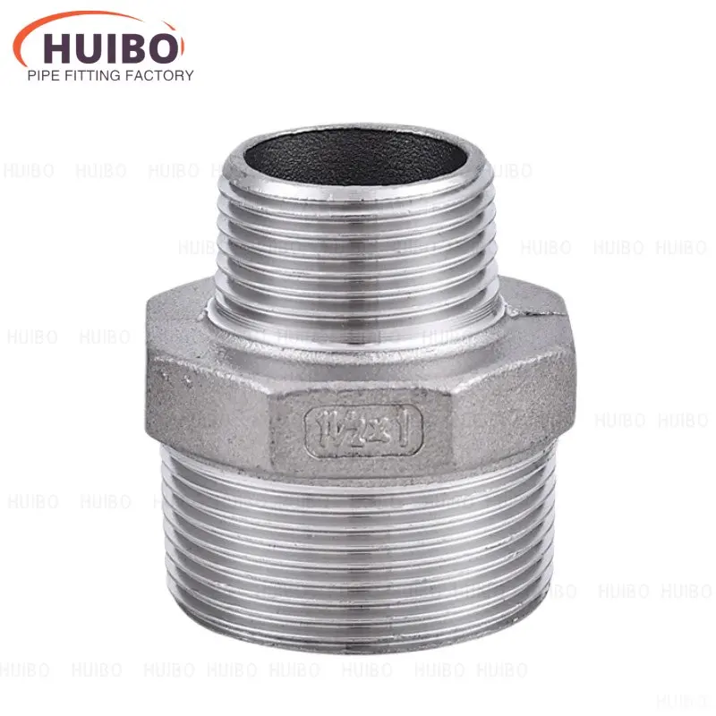 Reducing-dia-DN8-DN40-Male-Thread-Hex-Nipple-Union-304-Stainless-Steel ...