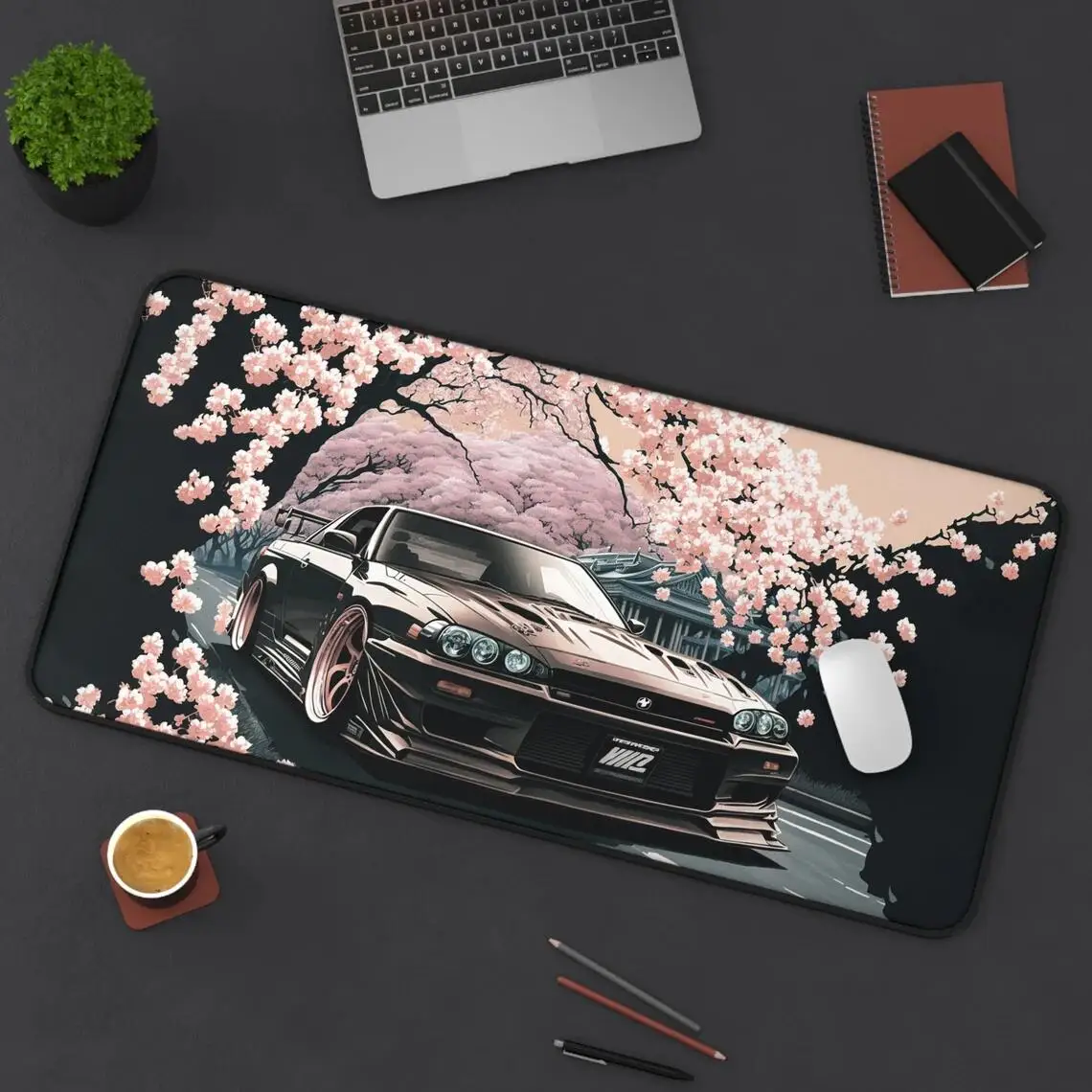 Desk-Mat-Nissan-Skyline-GTR-XXL-Gaming-Mouse-Pad-Cherry-Blossoms-With ...