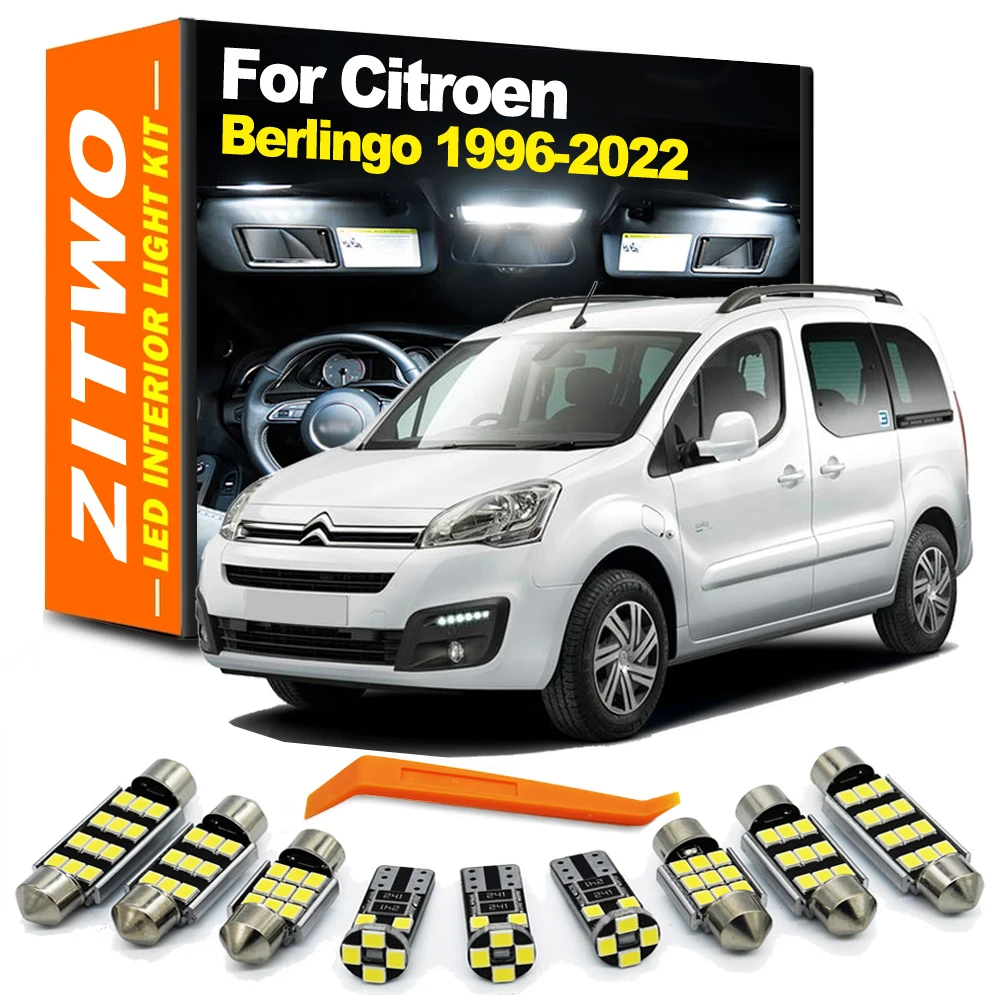 ZITWO-LED-Interior-Light-Bulb-Kit-For-Citroen-Berlingo-I-II-III-MK1-MK2 ...