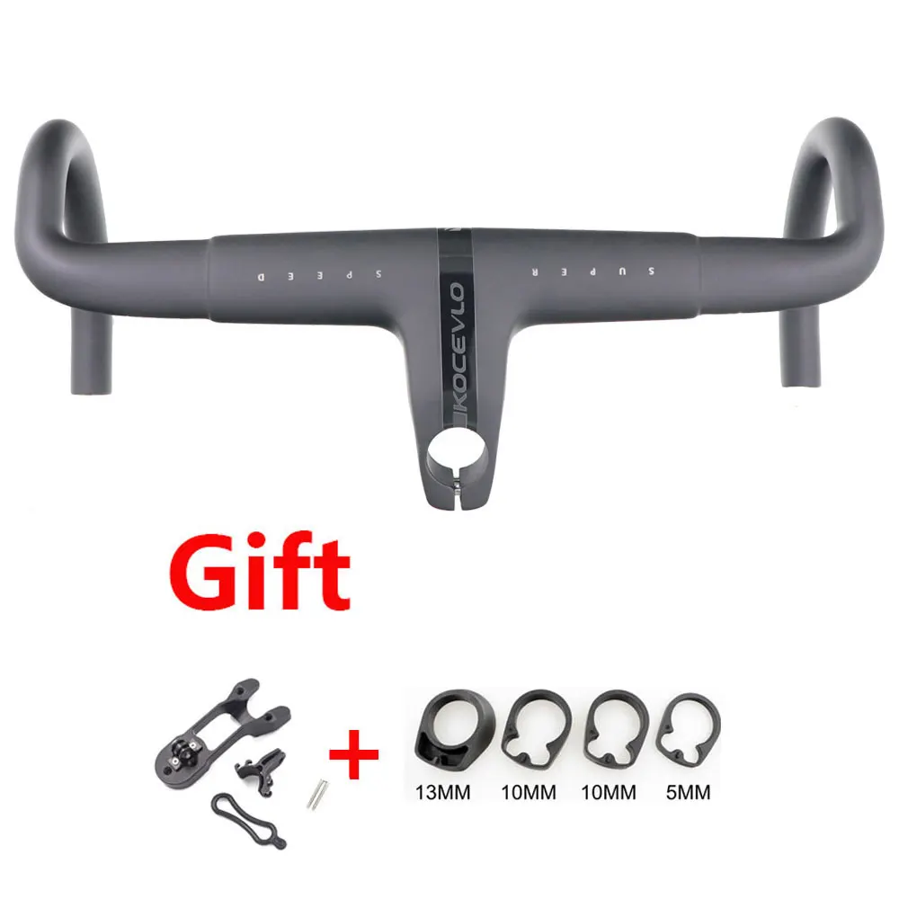 Kocevlo Aero Integrated Road Bicycle Handlebars T800 UD Carbon 380/400 ...