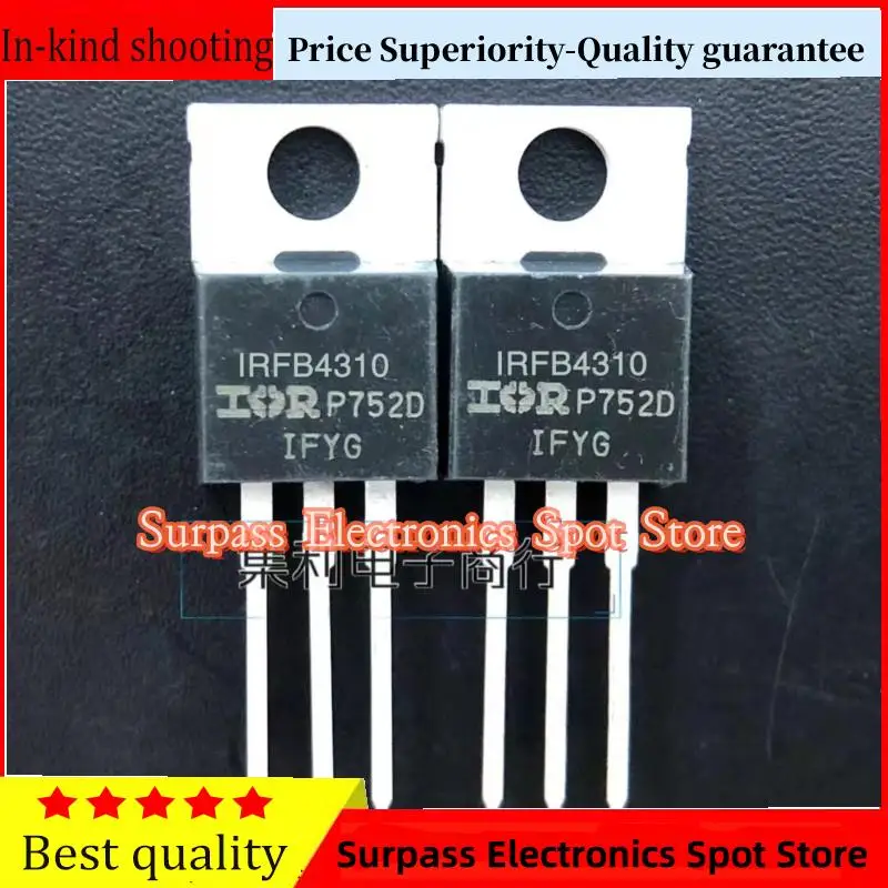 10-piezas-100-piezas-IRFB4310-FB4310-NTO-220-100V-140A-precio-superior ...