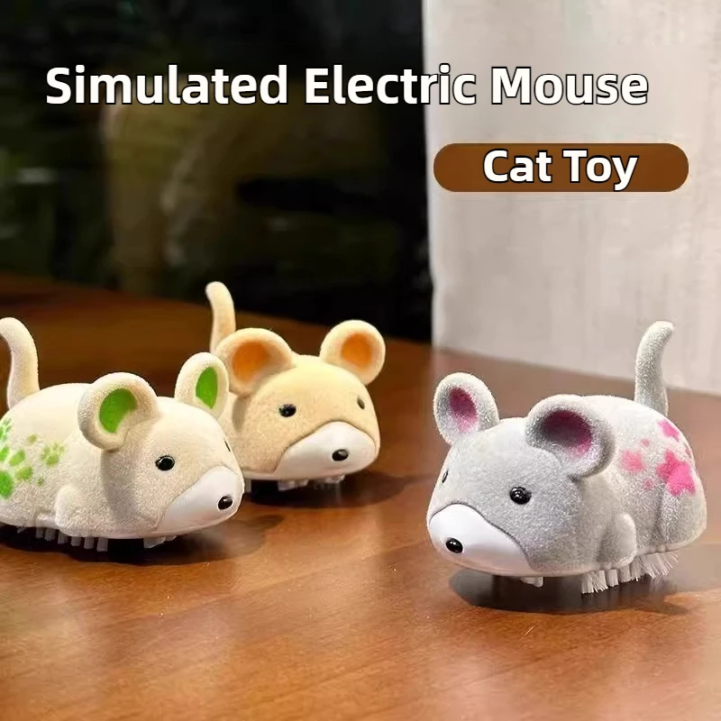 Interactive Cat Toy, Moving Simulation Mouse, Automatic Electronic Mice ...
