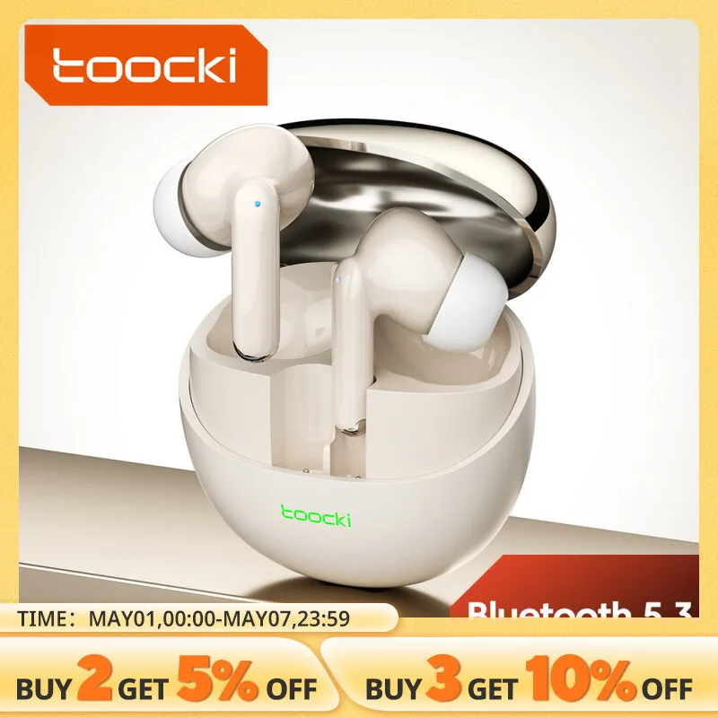 Toocki-Y913-Wireless-Earphone-TWS-Bluetooth-5-3-Headphone-Sports ...