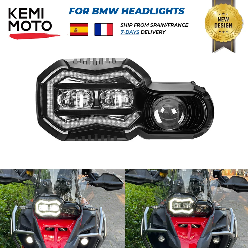 LED-Headlight-Angel-Eye-E24-MARK-For-F800GS-ADV-F800R-F650GS-F700GS ...