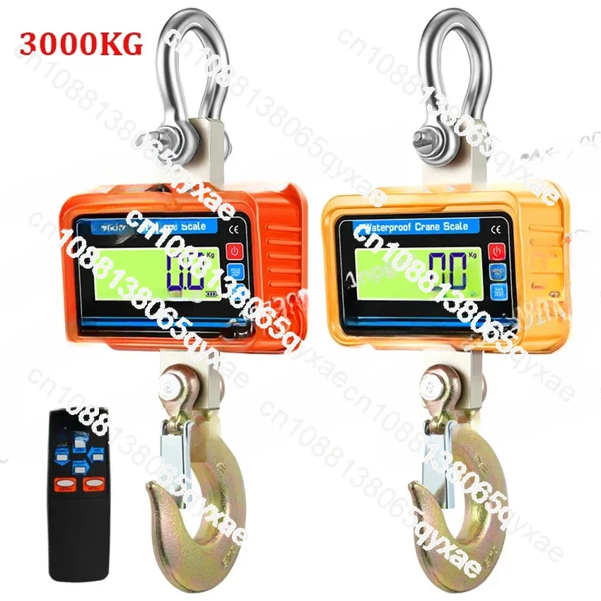 3000KG-Electronic-Hanging-Scale-Waterproof-Crane-Scales-Remote-Control ...