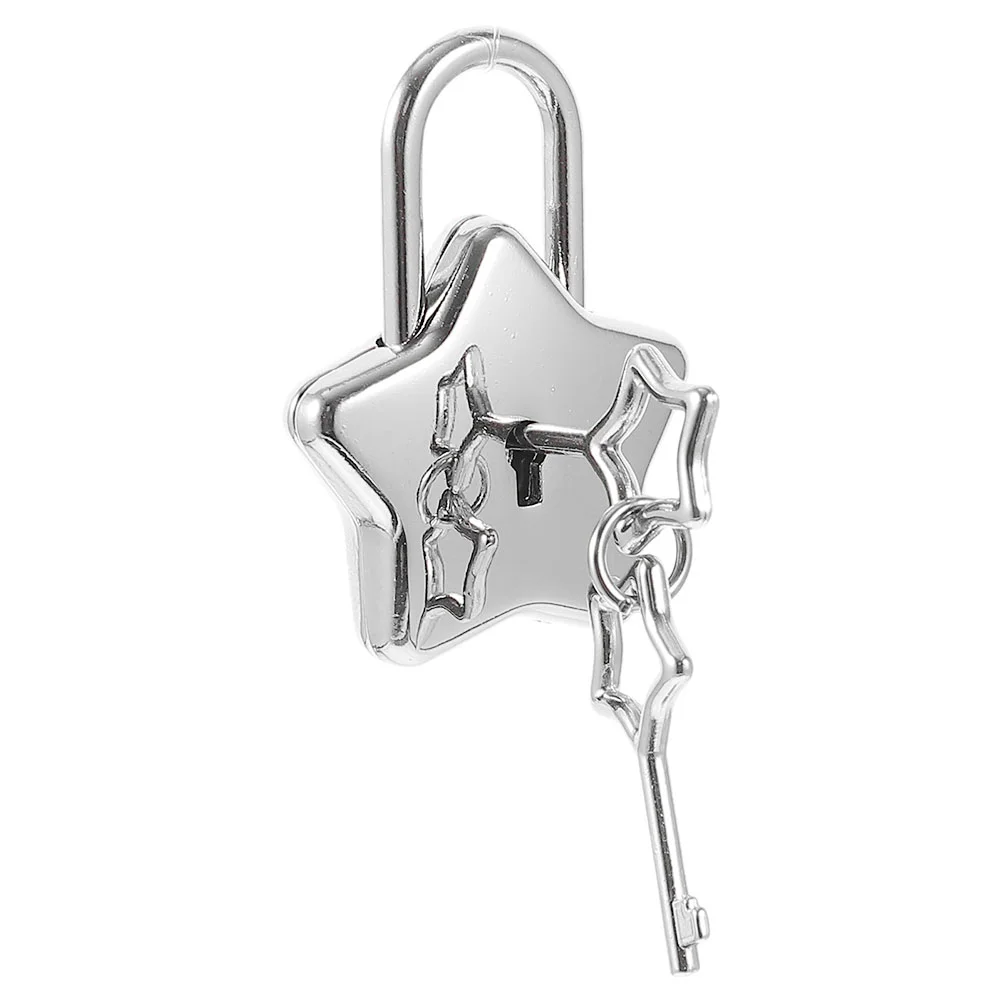Mini-Locks-Keys-Five-Pointed-Star-Shape-Key-Lock-Key-Cute-Lock-Jewelry ...