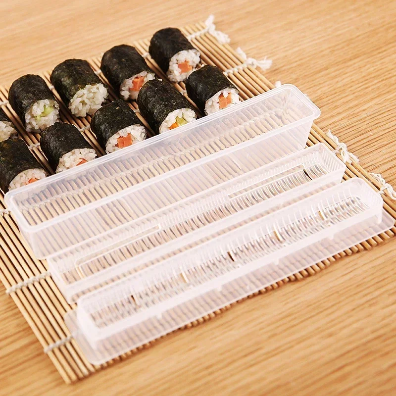 Quick-Sushi-Roll-Maker-Rectangular-Rice-Meat-Ball-Roller-Mold-Bento ...