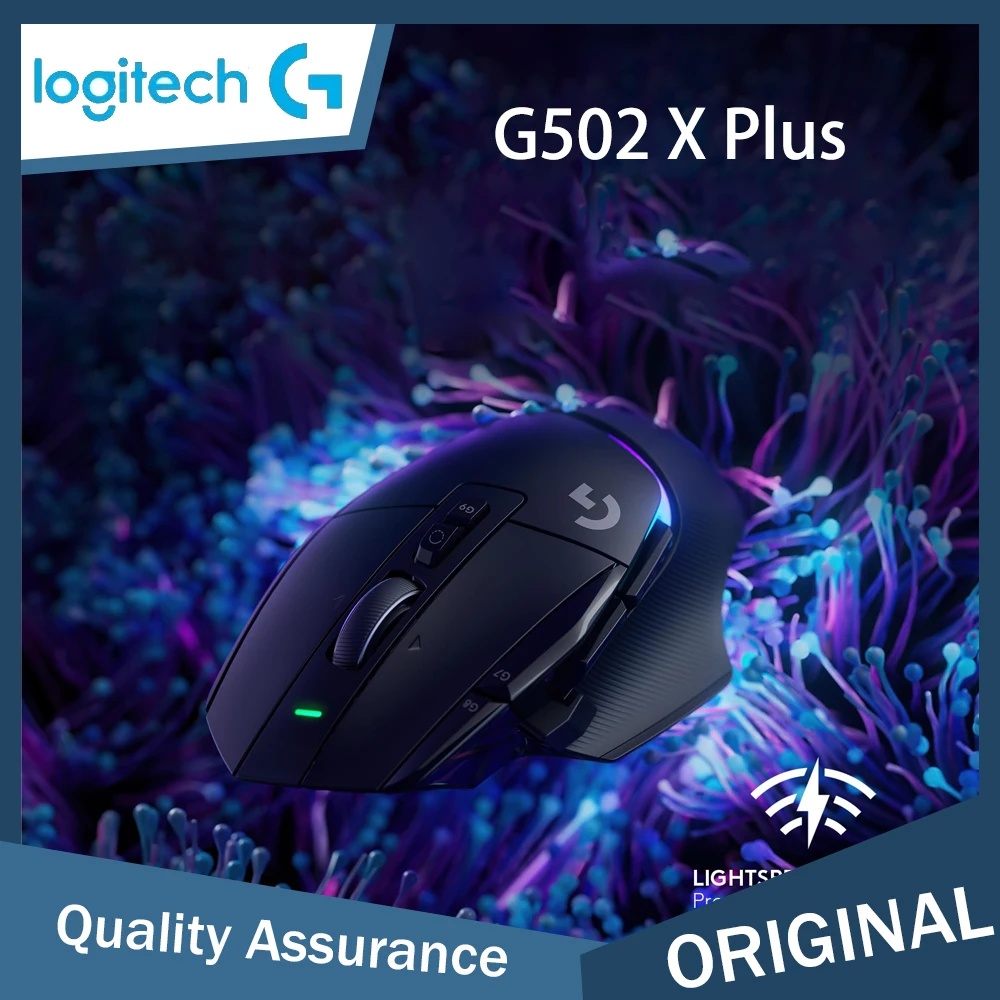 Logitech G502 X Plus Wireless Gaming Mouse - LIGHTSPEED Optical ...