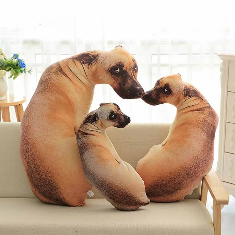 Cute-Simulation-Dog-Plush-Toy-3D-Printing-Stuffed-Animal-Dog-Plush ...