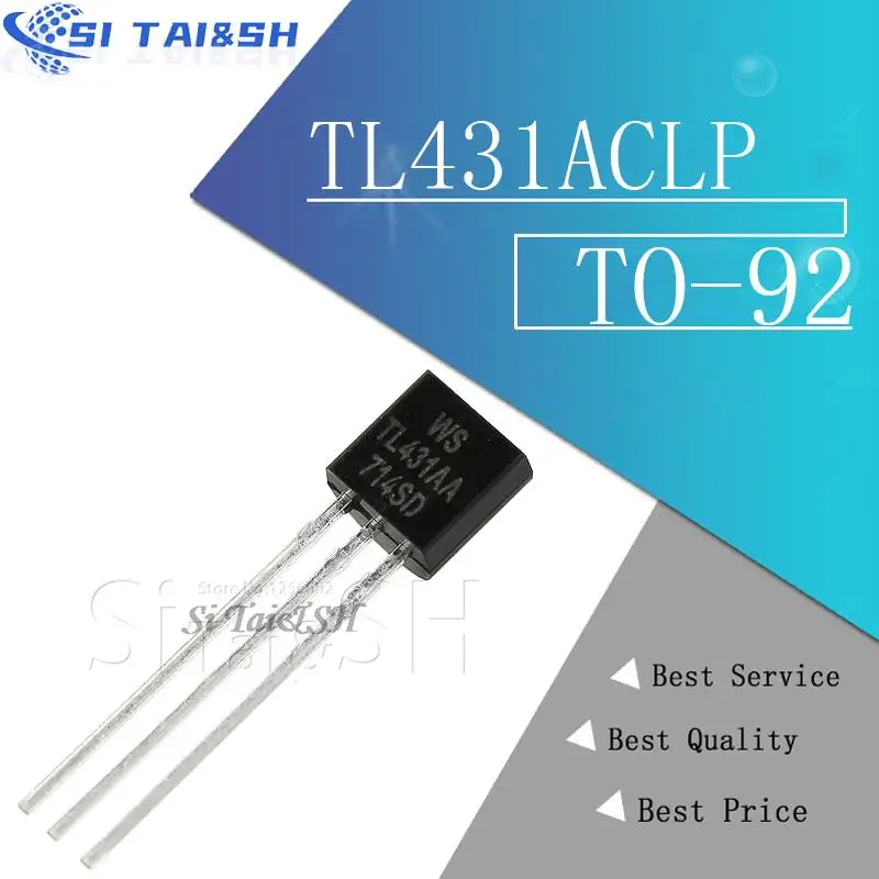 10pcs Tl431aclp To92 Tl431ac To-92 Tl431 Tl431a New And Original Ic ...