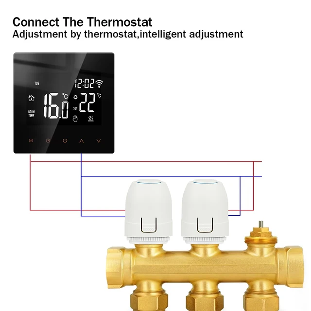 Actuator Electric Wavin Hep2O Actuator 230V | Lowest Price Underfloor ...