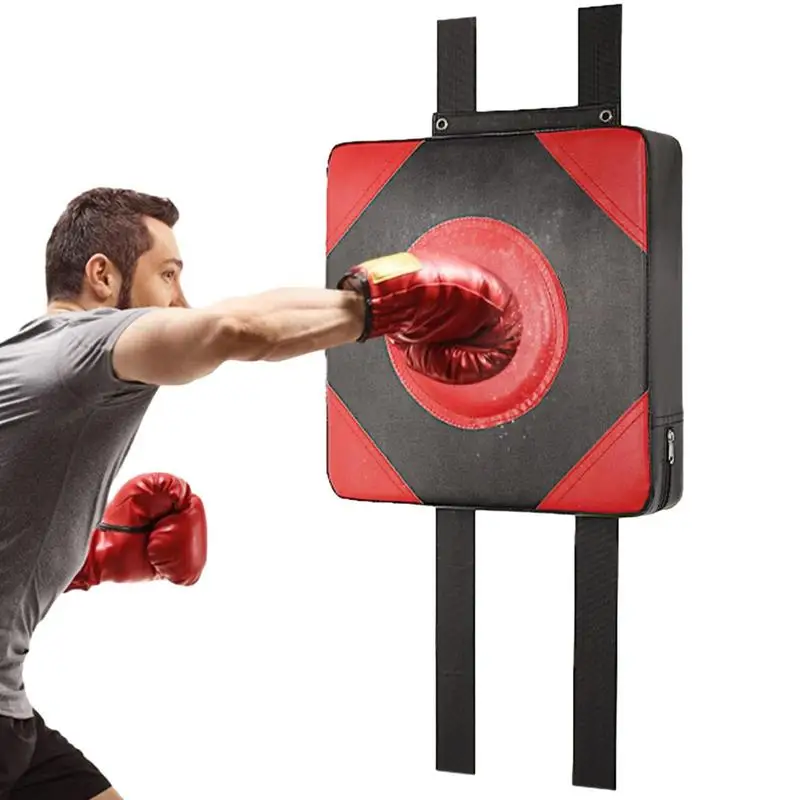 Quality-Leather-Punching-Target-Boxing-Bag-Mat-Taekwondo-Training ...