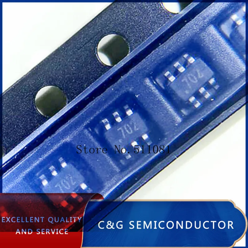 10PCS-100PCS-2N7002DW-7-F-2N7002-SOT-363-DUAL-N-TRANSISTOR-2N7002DW ...