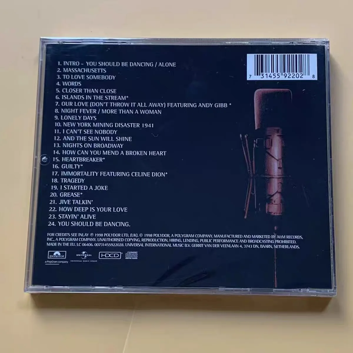 Музыкальный CD-диск Pop Bee Gees Barry Gibb One Night Only | AliExpress