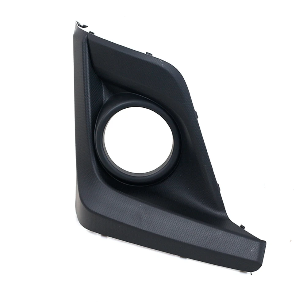 Car-ABS-Black-Front-Right-Bumper-Fog-Lamp-Frame-Cover-Trimming-Bezel ...