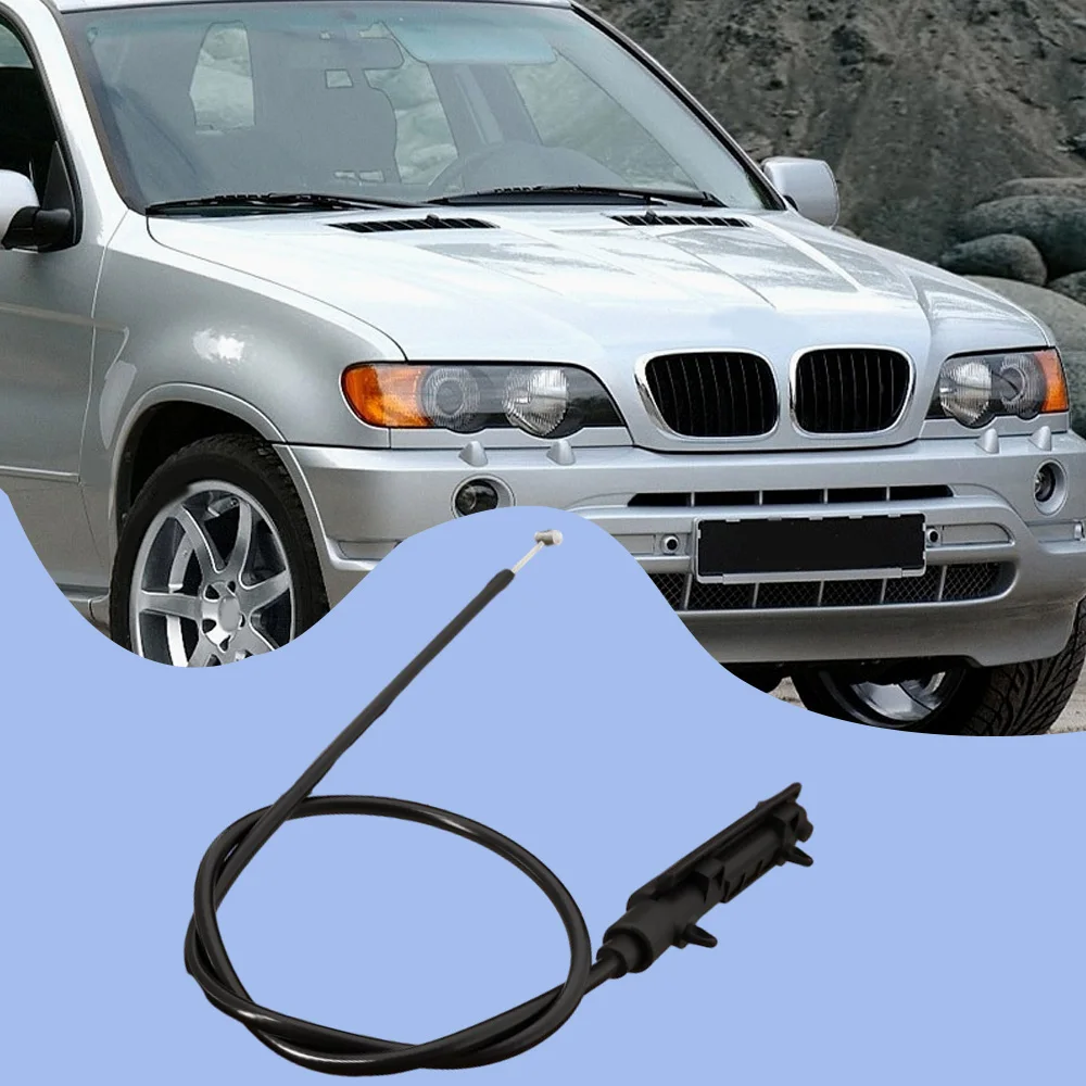Car Engine Hood Bonnet Release Cable for BMW X5 E53 2000 2001 2002 2003 ...