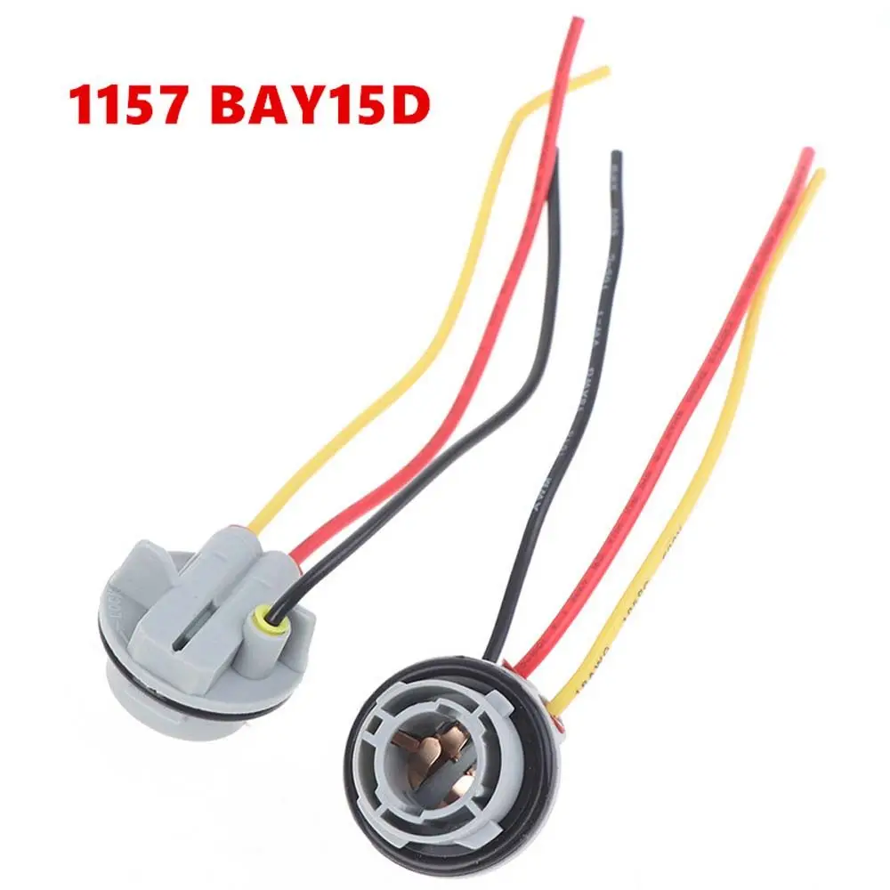 1Pcs 1156 BA15S BAU15S 1157 BAY15D Lamp Holder Bulbs PY21W P21W Adapter ...
