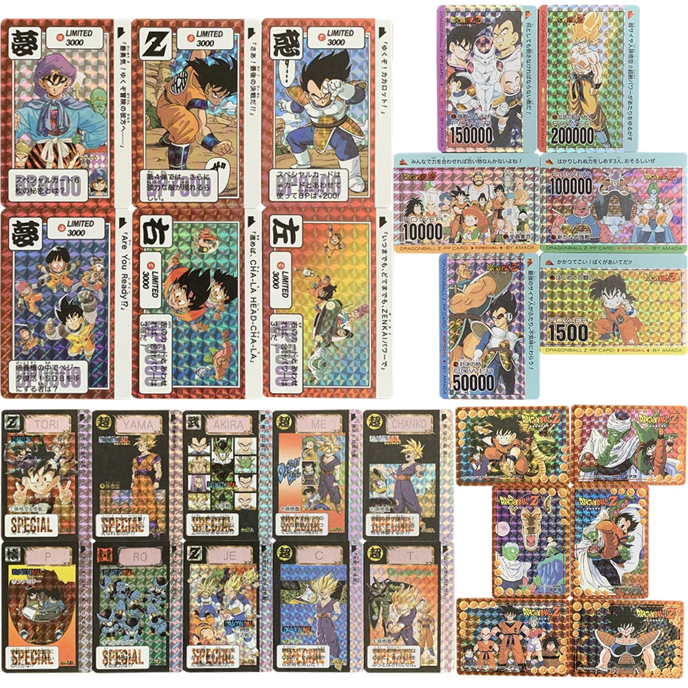 6pcs-set-Dragon-Ball-Flash-Cards-Super-Saiyan-Goku-Gohan-Vegeta-Frieza ...