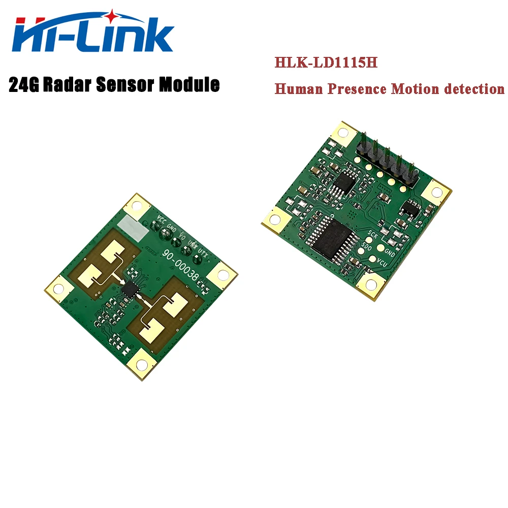 Hi link 1pcs/Lot HLK LD1115H 24G Human Presence Sensor MmWave Motion ...