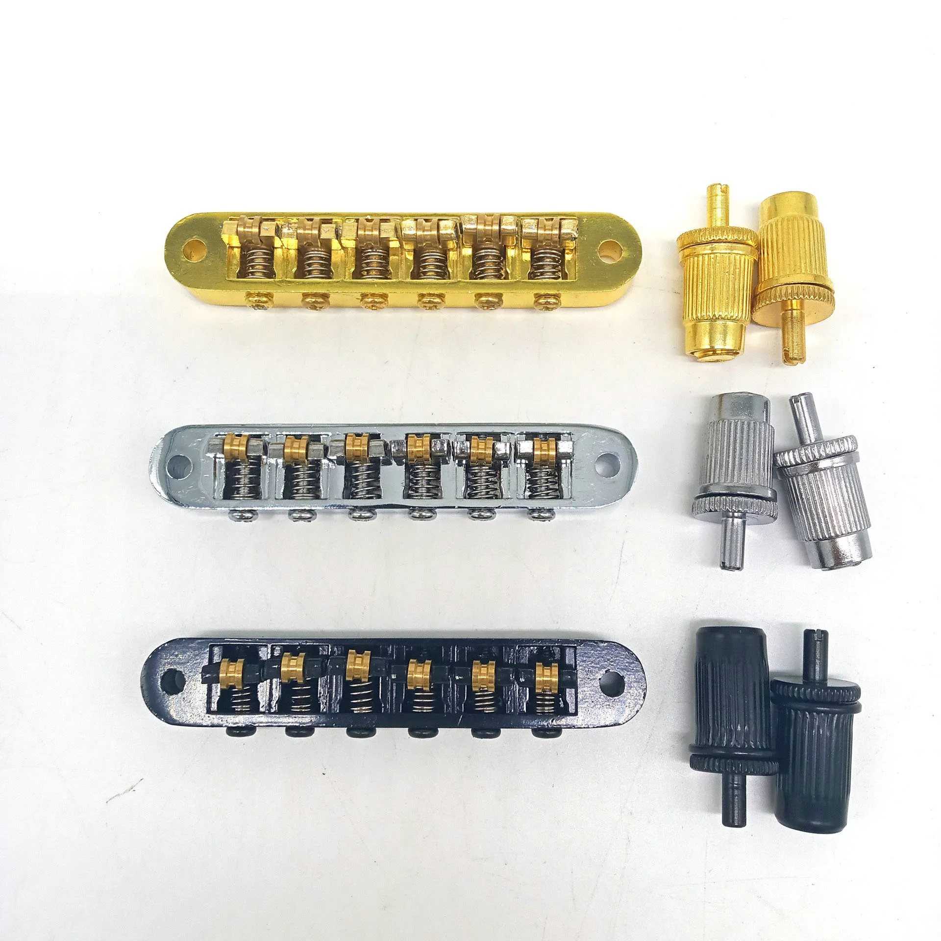 Guitar-Roller-Saddle-Bridge-Tune-O-Matic-Bridges-with-Post-Hole-6-3mm ...