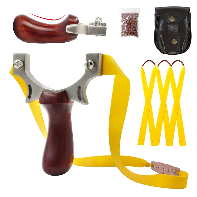 Stainless-Steel-Hunting-Slingshot-Remov-vel-Catapult-Tiro-ao-ar-livre ...