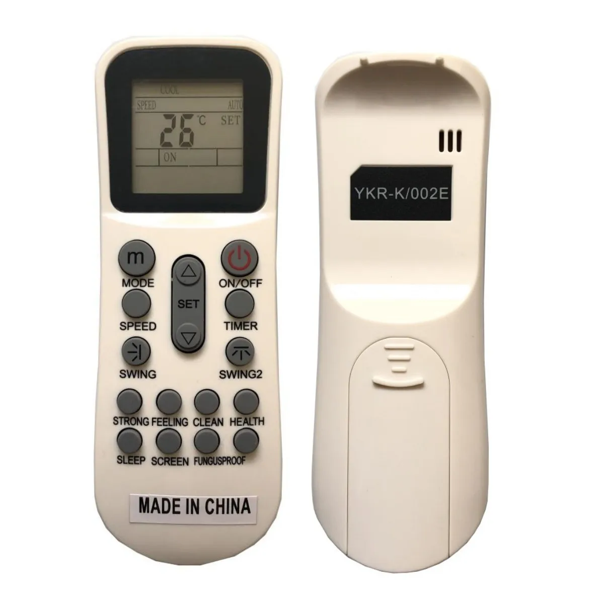 YKR K002E Remote Control fit for AUX AC Air Conditioner Ykr k/001e YKR K/204E| | - AliExpress