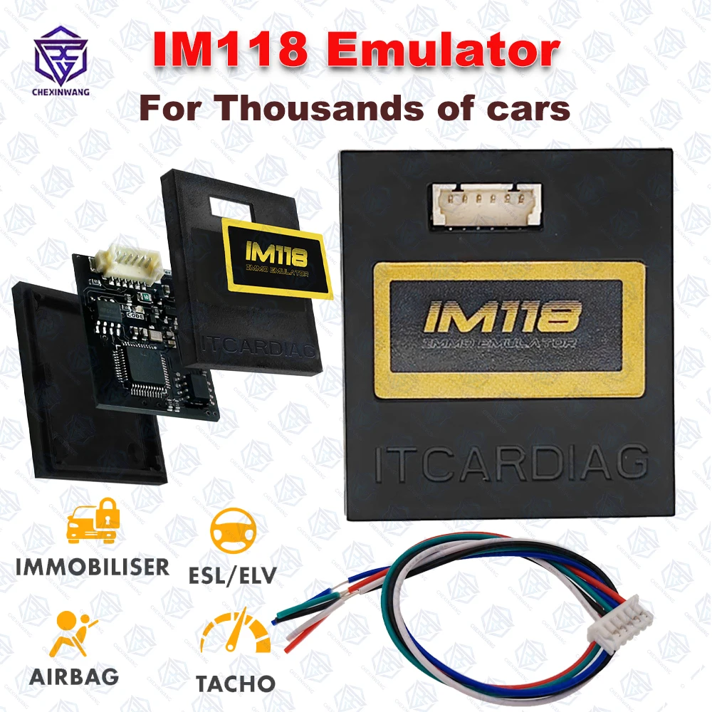 New-IM118-IMMO-Off-Emulator-K-LINE-CANBUS-CARS-Car-OBD2-Signal-Reset ...