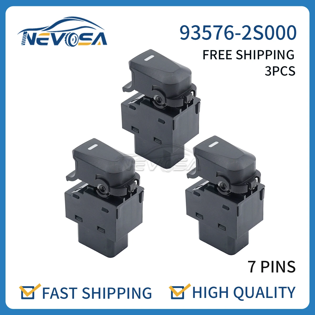 Nevosa 93576-2S000 For 10-15 Hyundai Tucson ix35 Sport Passenger Side ...