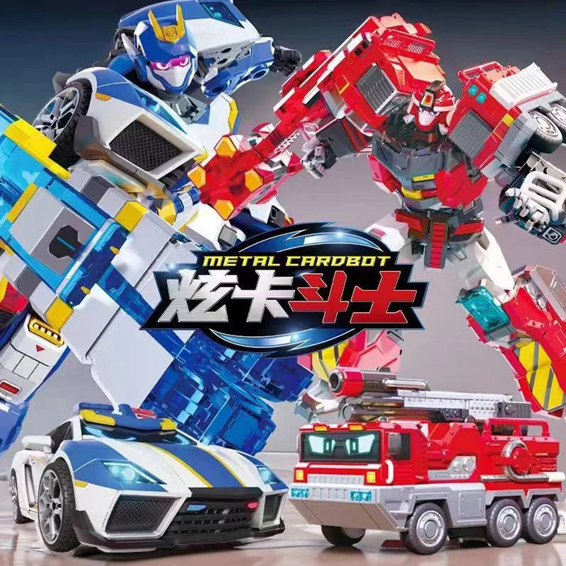 Metal-Cardbot-Transforming-Mecha-Robot-Car-Toy-HEAVY-IRON-BLACK-HOOK ...