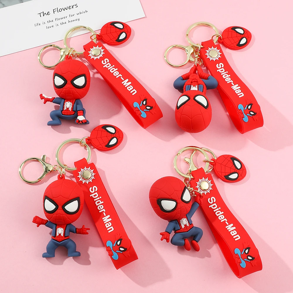Creative-Cartoon-Spiderman-Key-Chain-Good-Or-Evil-Key-Chains-Cool ...