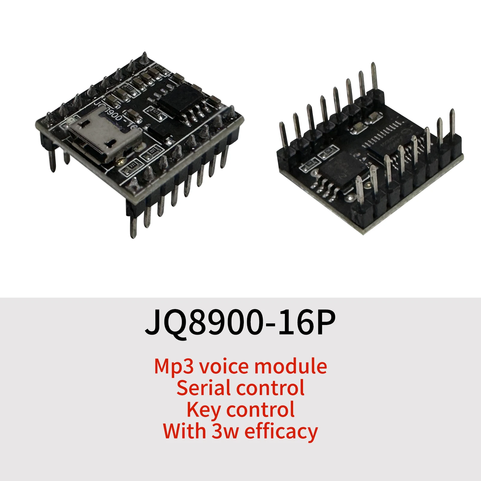 JQ8900-16P-MCU-serial-port-control-MP3-voice-sound-module-MP3-Voice ...