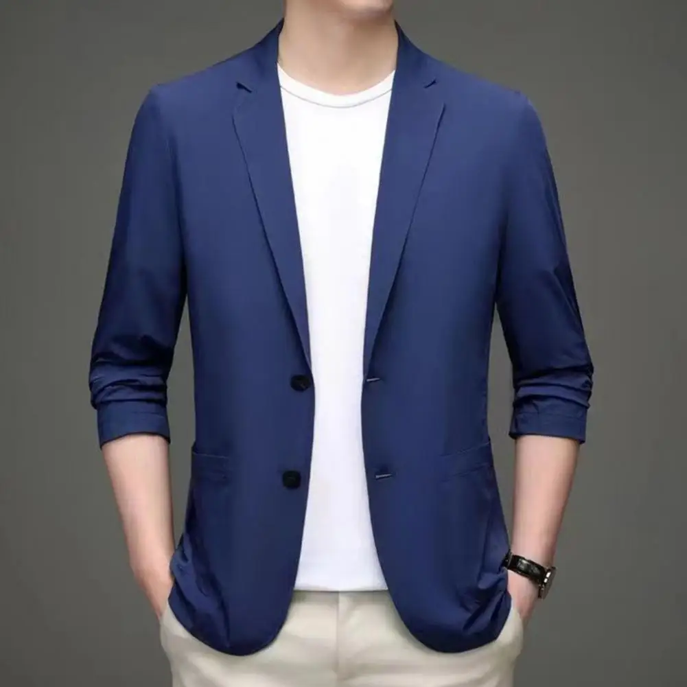 Men-Suit-Coat-Formal-Business-Commute-Style-Long-Sleeves-Coat-Lapel ...