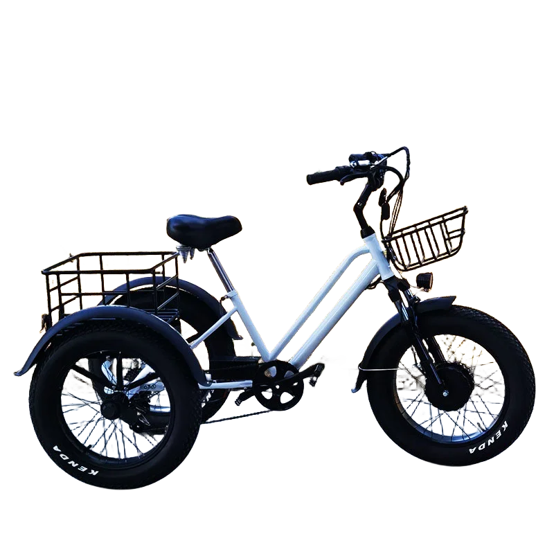 3-Rad-Elektro-Dreirad-f-r-Familien-48v-750w-500w-Elektro-fahrrad-Fett ...