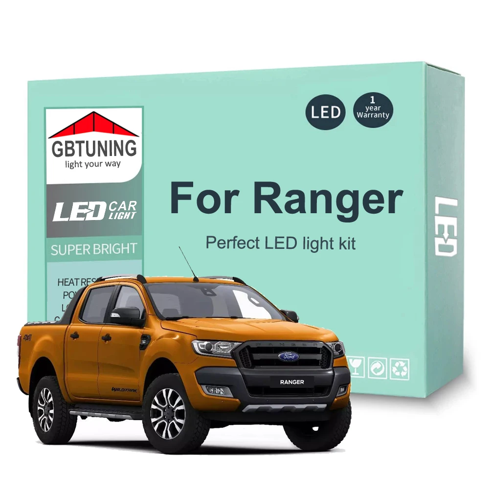 LED Interior Light Bulb Kit For Ford Ranger 1986-2013 2014 2015 2016 ...