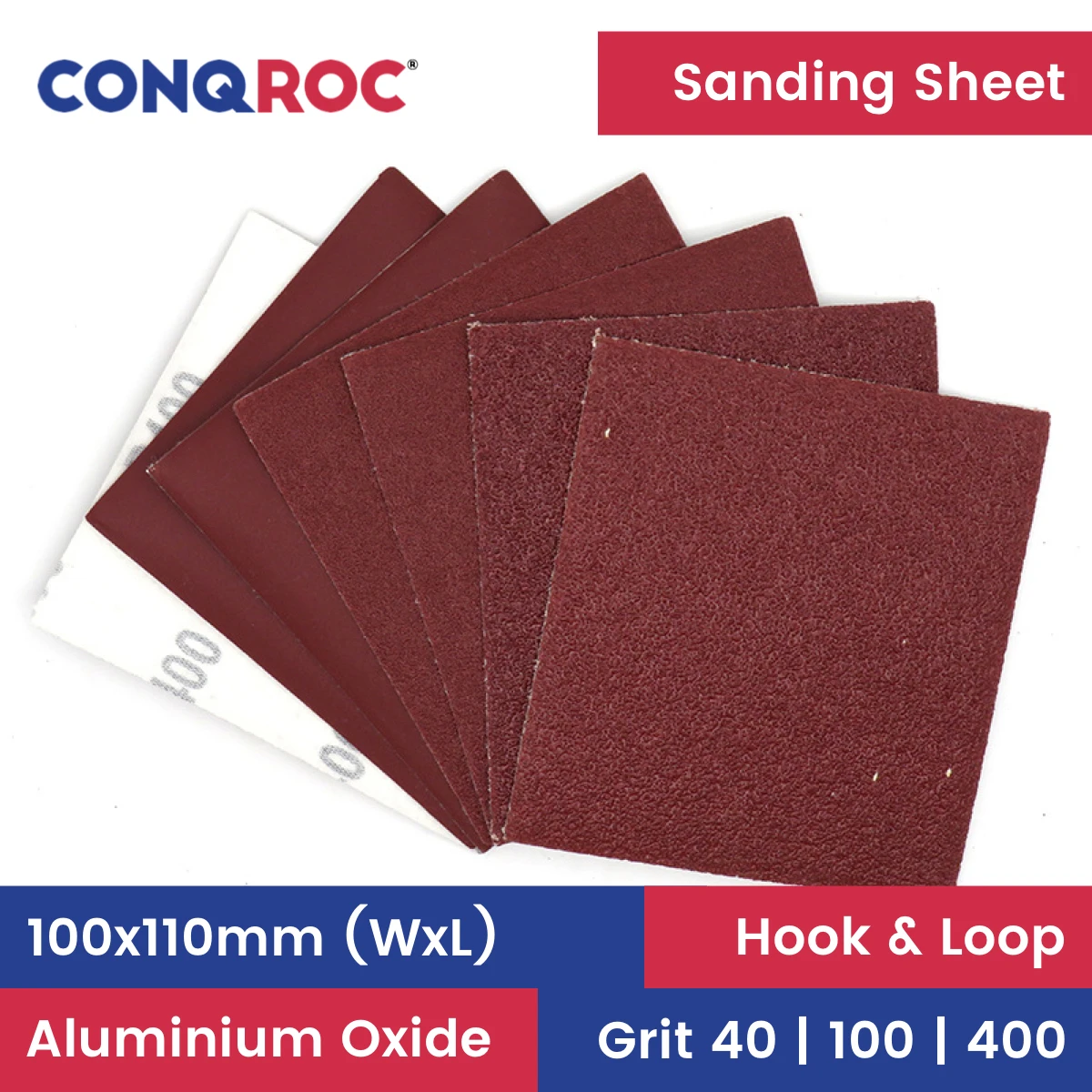 Sanding-Sheets-25-Piece-100x110mm-Aluminum-Oxide-Dry-Sandpapers-Hook ...